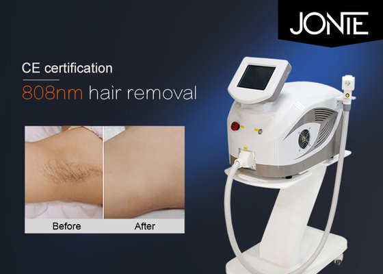 Sapphire Cooling Handpiece 808 Nm Diode Laser Permanent Hair Removal Equipment