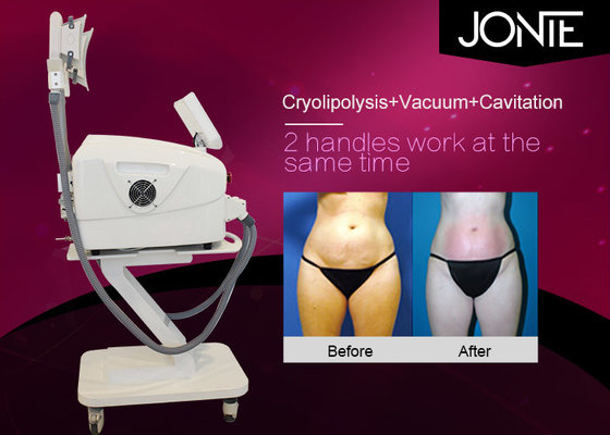 Two Handles Portable Cool Sculpting Cryolipolysis Slimming Machine For Fat Reduction