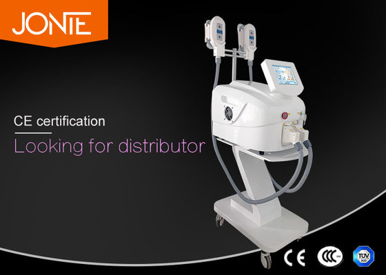 Two Handles Portable Cryolipolysis Slimming Machine Cool Sculpting Non - invasive