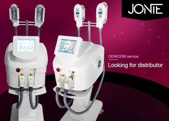 Portable Two Handles Fat Freeze Slimming Machine 800W Cellulite Reduction