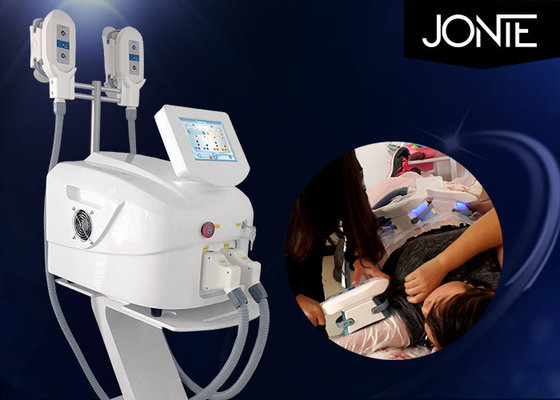 White Cryolipolysis Slimming Beauty Equipment 1200W Touch Screen Cellulite Removal