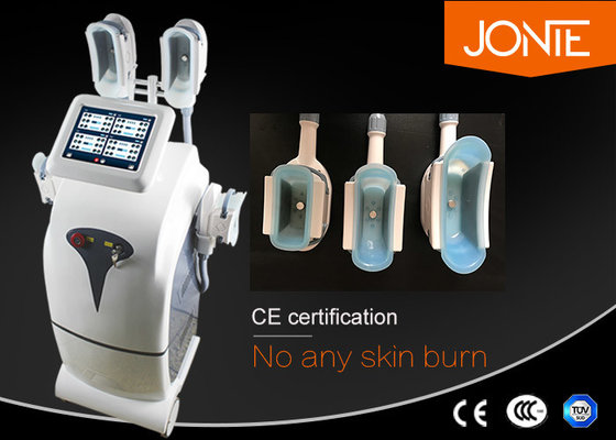 Multifunction Vertical four handles Cryolipolysis Machine , Beauty Salon Machine