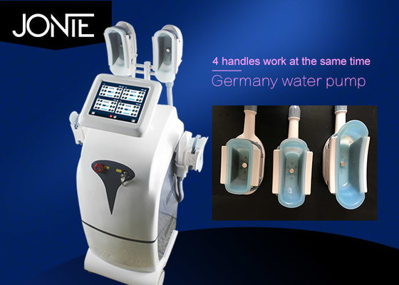 Vertical Cryolipolysis Vacuum Slimming Machine 2000W For Female Salon