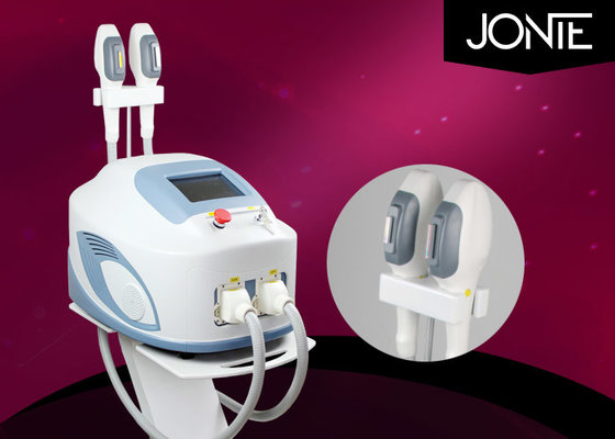 Two System Eligh Rf + Ipl Hair Removal Machine With Two Handles For Acne Treatment