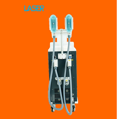 White Color 2 Handles Fat  Freezing Machine / Slimming Body Shaping Machine