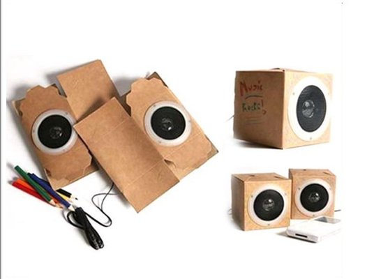Cardboard Folding Speaker