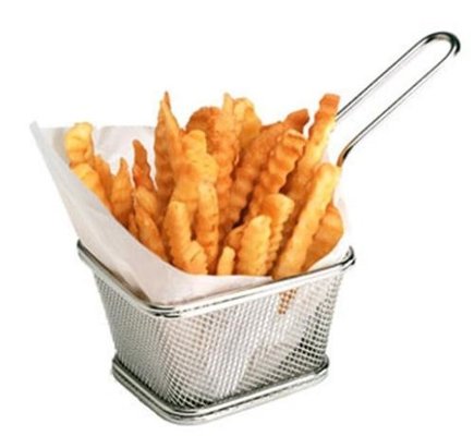 Mini stainless steel basket