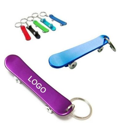 Skateboard keychain