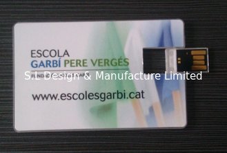 China Hot Selling Card Pen Drive 8GB 4GB 2GB Memory USB Stick Business Pendrive 64GB Promotional Gift USB Flash Drive supplier