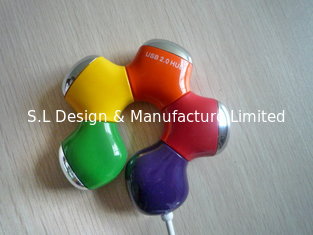 China orchid flower shaped USB Hub supplier