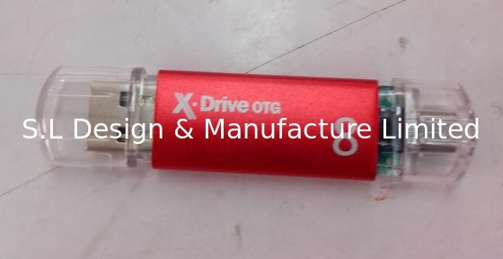 Free customized logo high speed colorful OTG usb flash disk for mobile phone 8GB supplier