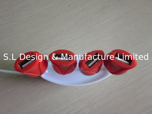 rose flower shaped USB Hub supplier
