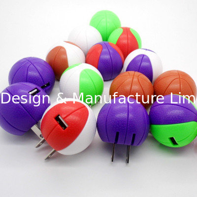 basketball shaped USB car charger supplier
