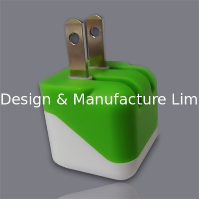multi-function usb adapter power charger with 2 usb ports supplier
