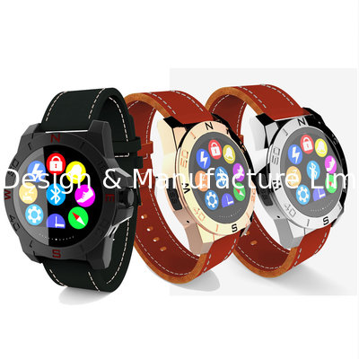 Round screen IP67 waterproof mechanical watch fithess tracker smartwatch android ios bluetooth watch man watch supplier