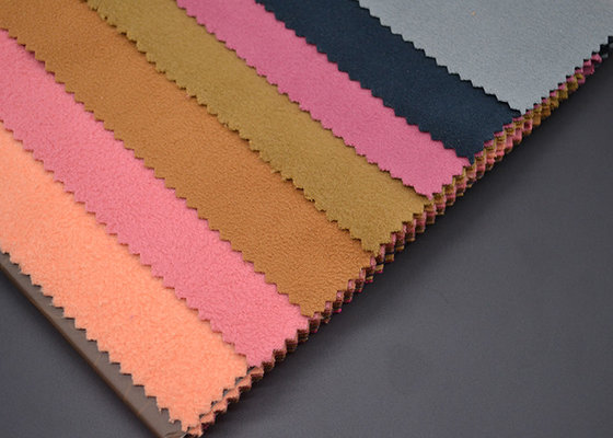 Customized Backing Cloth , 100% Polyester Imitate Cotton Velvet Fabric