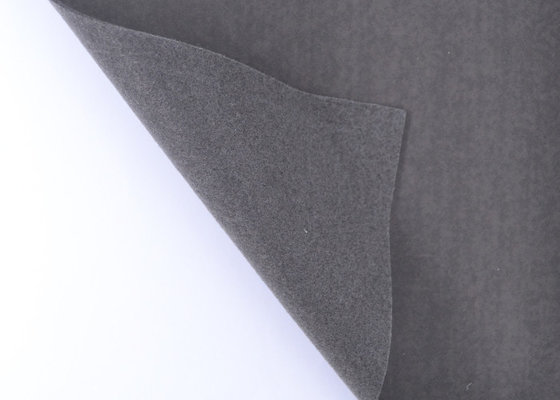 No Pollution PU Synthetic Leather Fabric 137CM Width High Peeling Strength