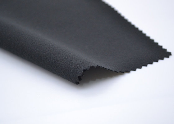 No DMF Garment Leather Fabric , Stretch Faux Leather Fabric 0.65MM Thickness