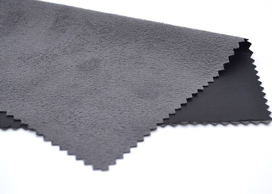 Garment Leather Effect Fabric No Pollution With ROHS REACH SGS Certification
