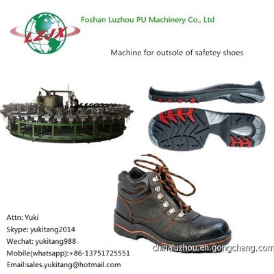 Color PU Shoe Sole Making Machine