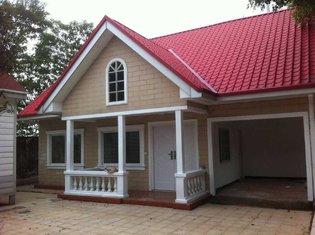 China light steel prefab house villa, new trend of the light steel villa supplier