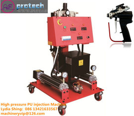 China PU Wall and roof polyurethane foam spray machinery pipeline insulation PU pouring equipment supplier