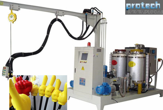 Steady Low and high pressure polyurethane foaming injection machine for wood imitation bedfram PU products supplier