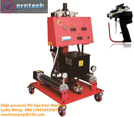 PU Wall and roof polyurethane foam spray machinery pipeline insulation PU pouring equipment supplier