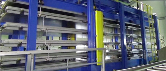 Discontinuous PU sandwich panel