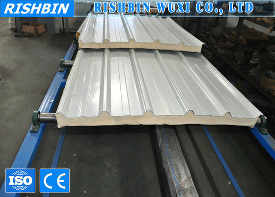 Rubber Belt PU Sandwich Panel Production Line for Metal Surface PU Sandwich Panel