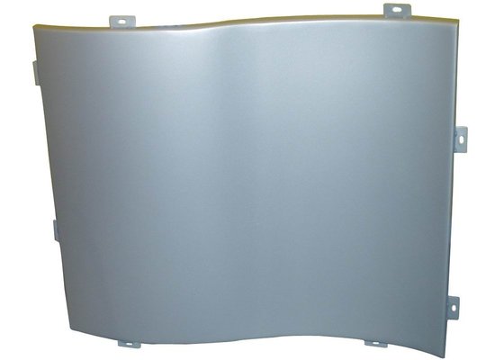 Grey Exterior Building Wall Decorative Aluminum Sheet 2mm / 4mm
