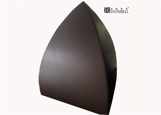Golden 3D Custom Aluminum Panels for Interior / Exterior Decoration