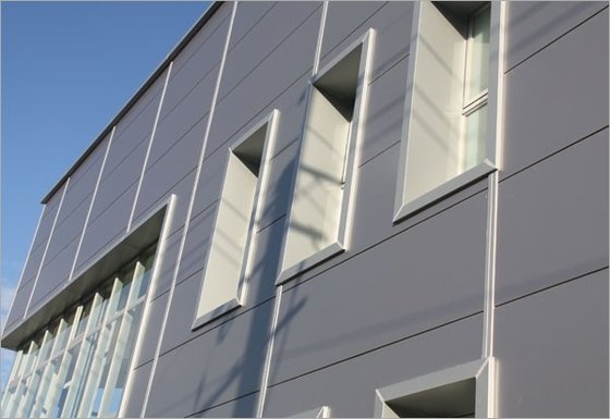 Beautiful Custom Made PVDF Aluminium Composite Panel Sheets For Building Facade System