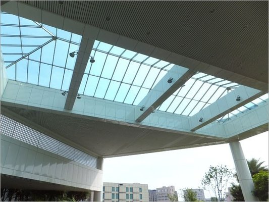 Light Weight 5mm / 6mm Pvdf Aluminum Composite Panel For Building Roof / Bus Station