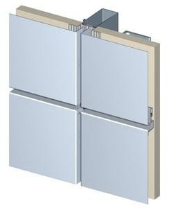 Architecture Mock-up Aluminum Facade Panels 2mm - 5mm SGS approved