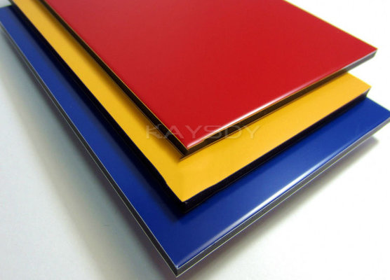 Anti - Static aluminum composite metal panels , colored aluminum sheet for  Roof & house eave