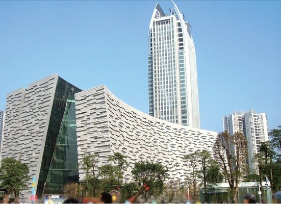 Chameleon Colored Aluminum Honeycomb Sandwich Panels Decorations