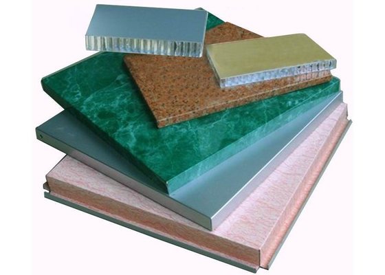 Multi Color Decorative 12mm / 15mm Aluminum Honeycomb Panels AAMA260502