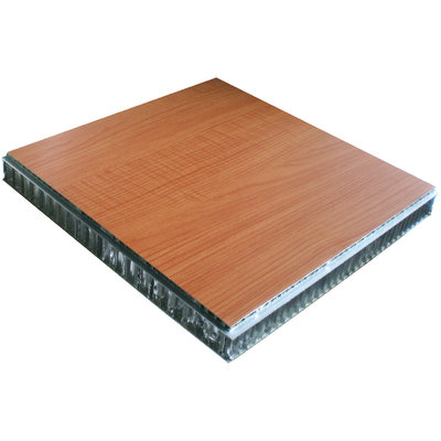 Decorative Building Coffee A3003 / A5052 Aluminum Honeycomb Panels Fabricated Frame