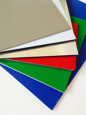 Colorful Marble / Wooden Like ACP Aluminium Composite Sheet Aluminum Ceiling Panels
