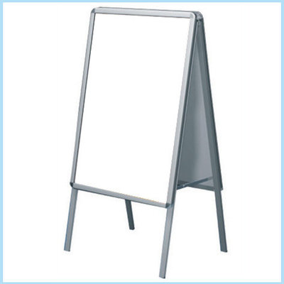 Advertising metal display Transparent sheet to protect poster from scratching or raining