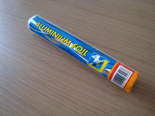 Grease proofing heavy duty aluminium foil roll for household catering food packing 500m