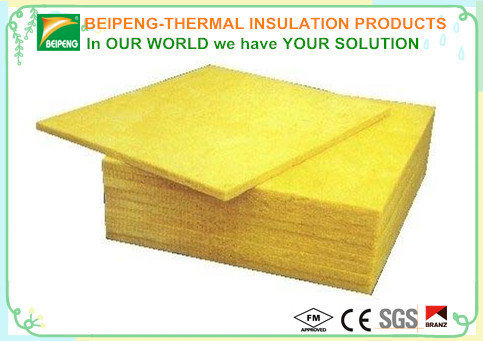 Super rebound elasticity non glass wool roll combustible with aluminium foil grade A