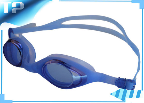 Unisex Blue Optical Prescription Swim Goggles For Kids SGC / CE