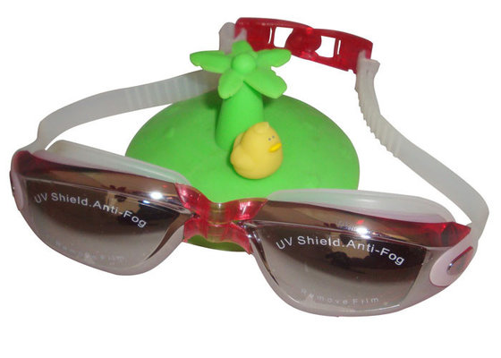 Durable Ladies Silicone Swimming Goggles Super Wear Resistant Anti-fog