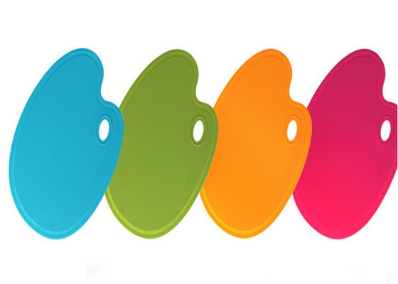 Antimicrobial Cutting Board Silicone , Flexible / Dishwasher Safe Chopping Boards