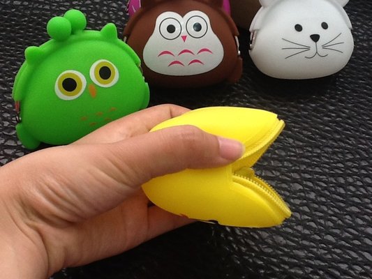 silicone purse/ silicone coin purse/ silicone pouch