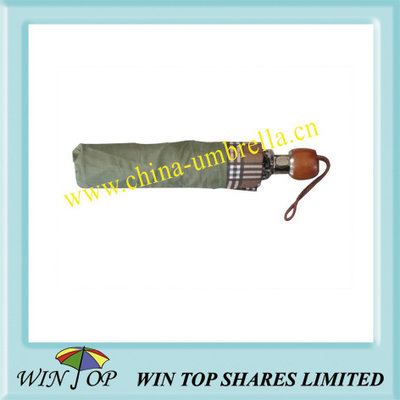 China 21" X 8k 3 Fold Auto Men's Umbrella supplier
