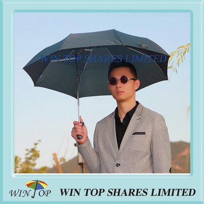 China High Grade Casual Successful Man Folded Umbrella supplier