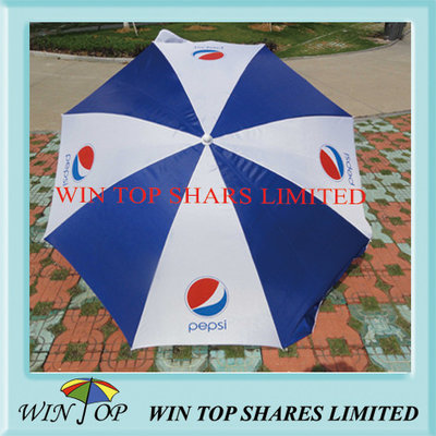 40" Fashion Promotional Blue Beach Umbrella supplier